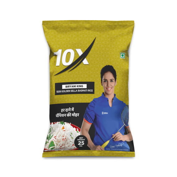 10X Brand Golden sella is premium Biryani rice