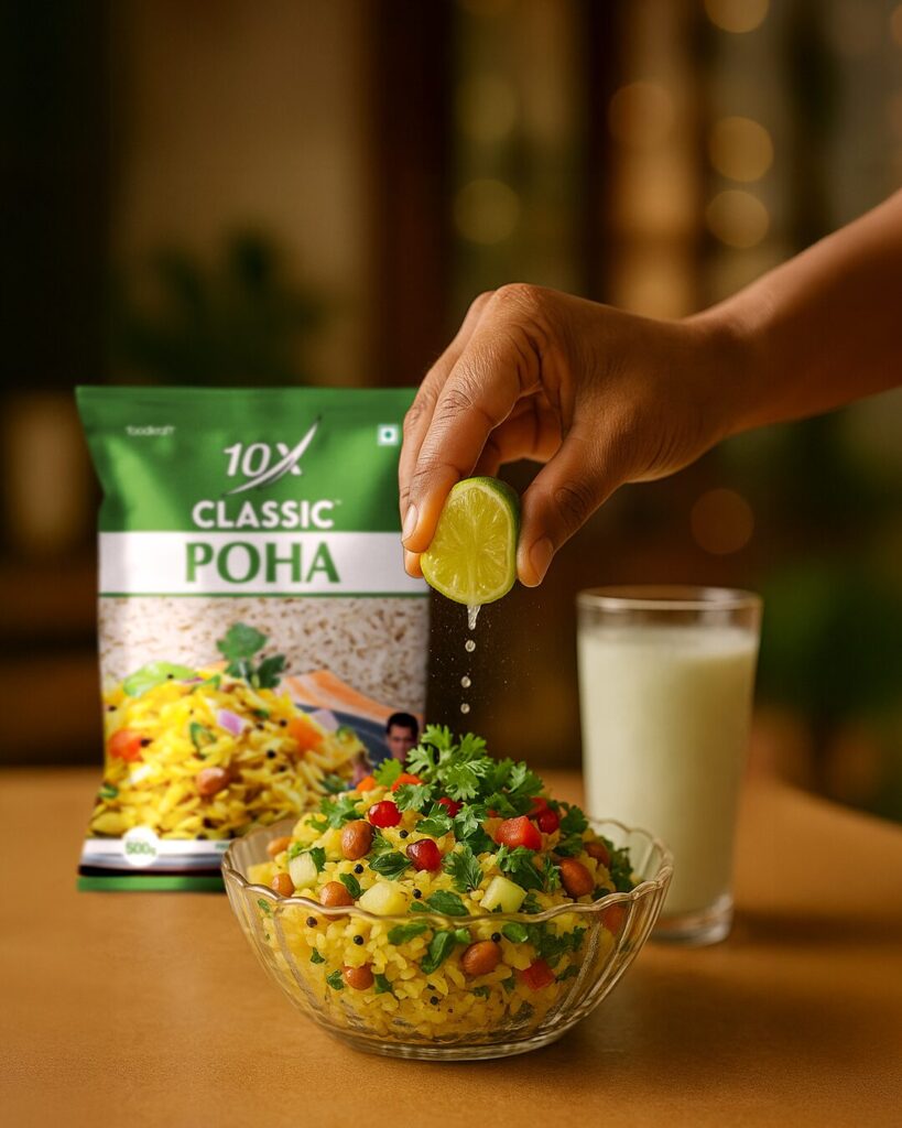 10X Classic Poha – Light, Fresh & Nutritious Breakfast